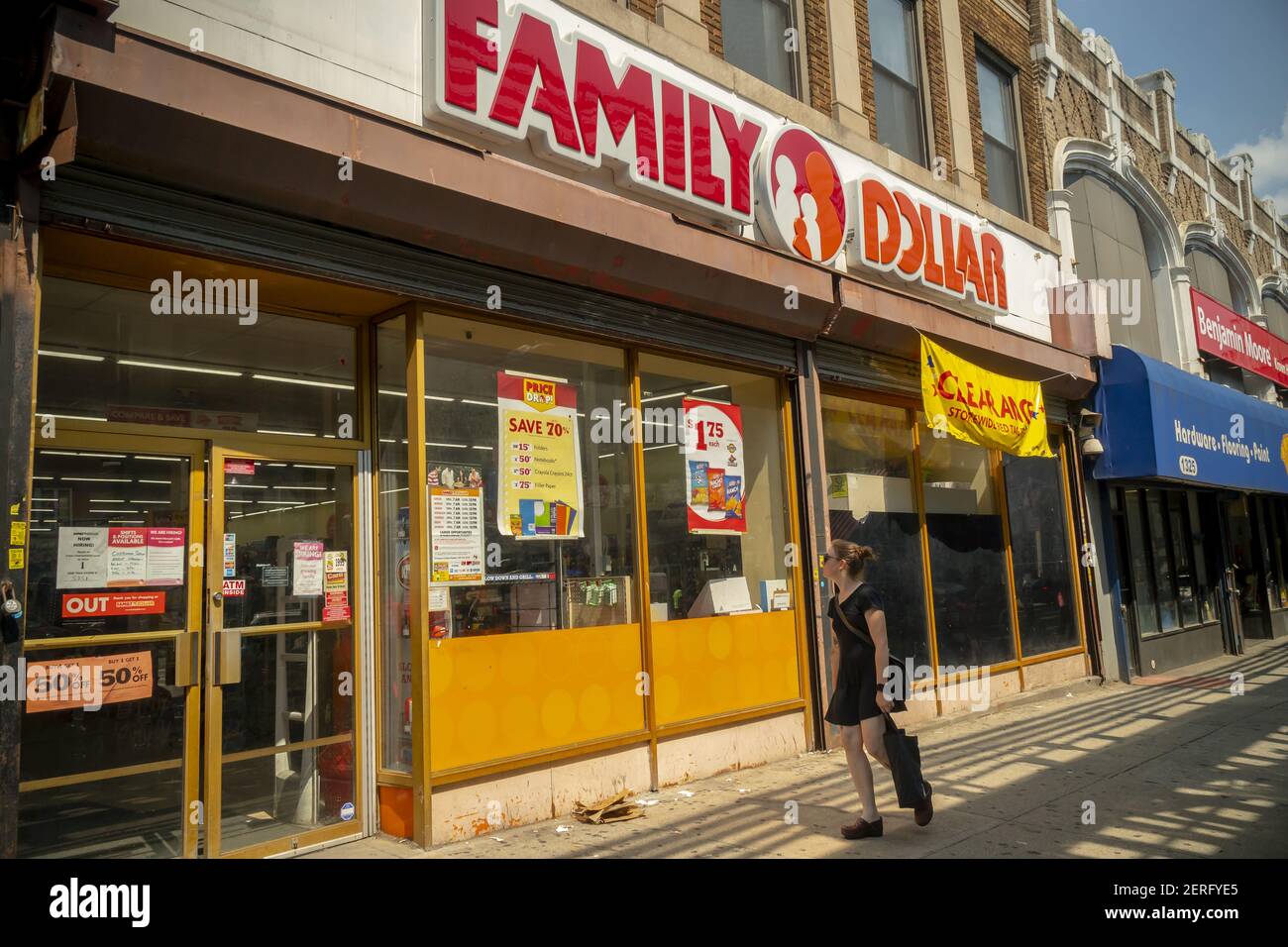 A Family Dollar store in the Bushwick neighborhood of Brooklyn in New ...