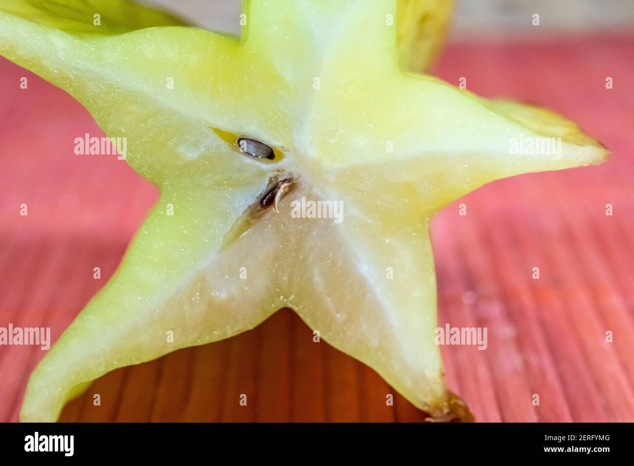 Carambola, also known as starfruit, is the fruit of Averrhoa carambola ...