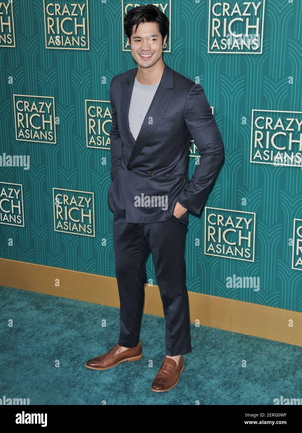 Ross Butler arrives at the “Crazy Rich Asians” Los Angeles Premiere ...