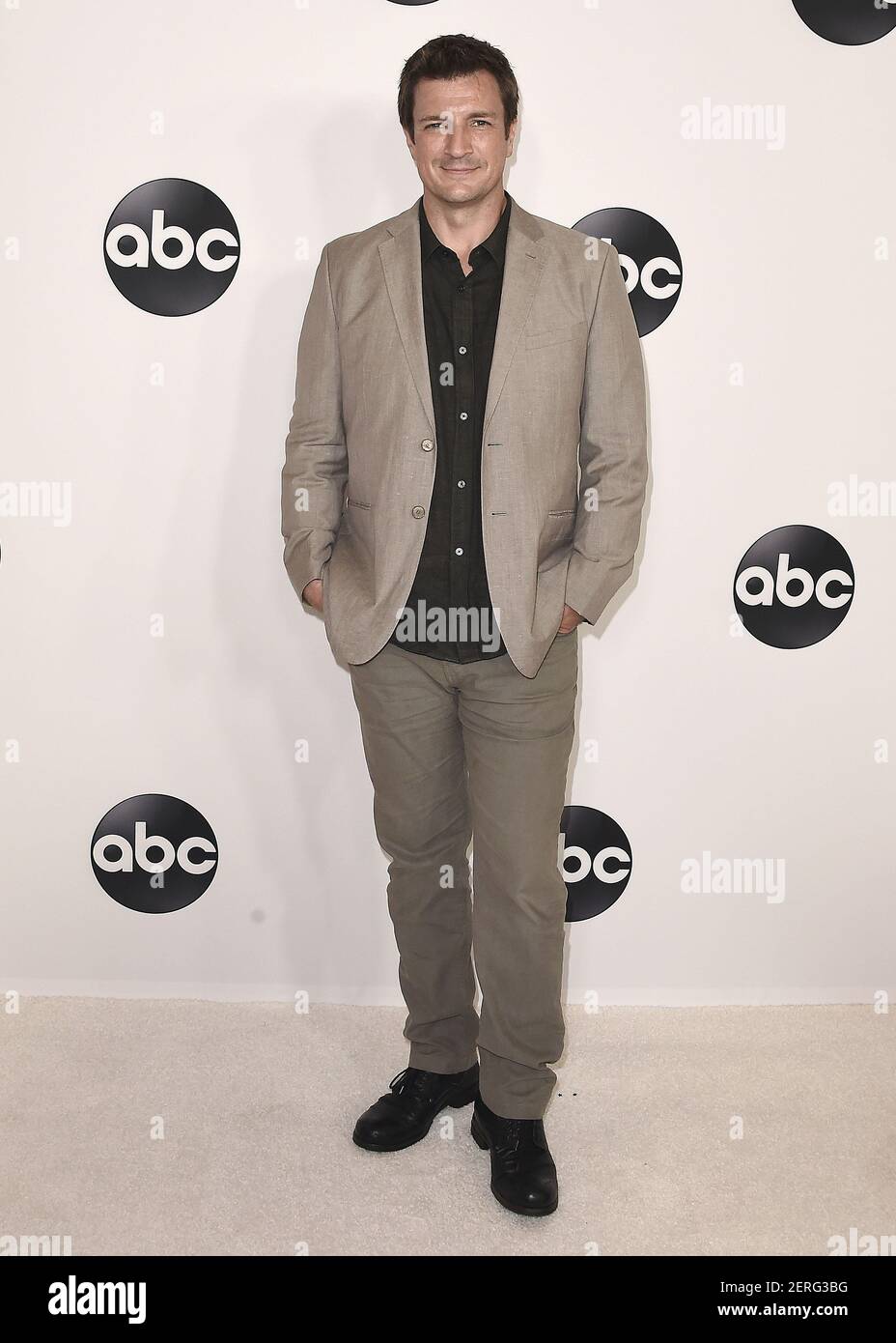 BEVERLY HILLS, CA - AUGUST 7: Nathan Fillion at the Disney ABC 2018 ...