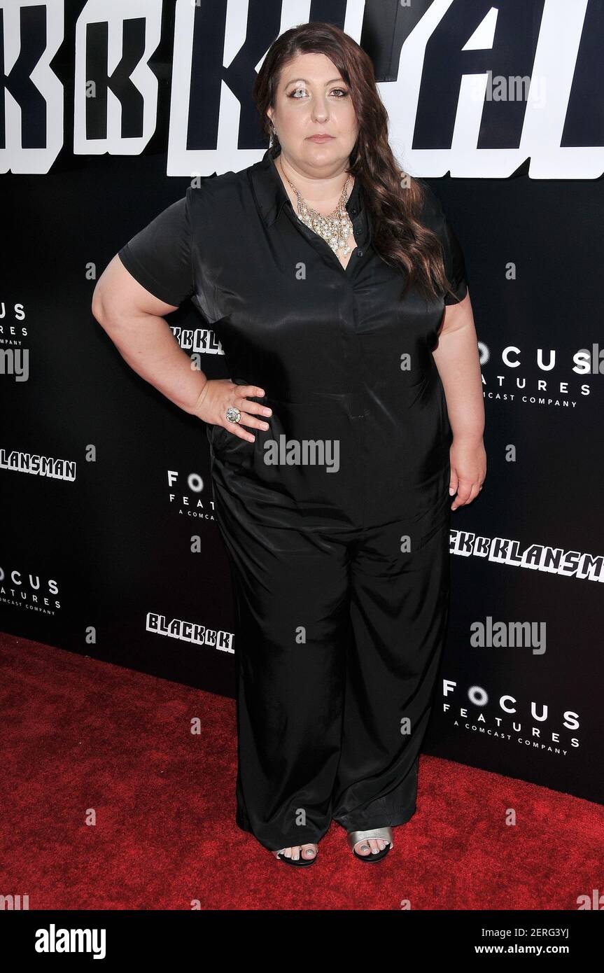 Ashlie Atkinson arrives at the “BlacKkKlansman” Los Angeles Premiere ...
