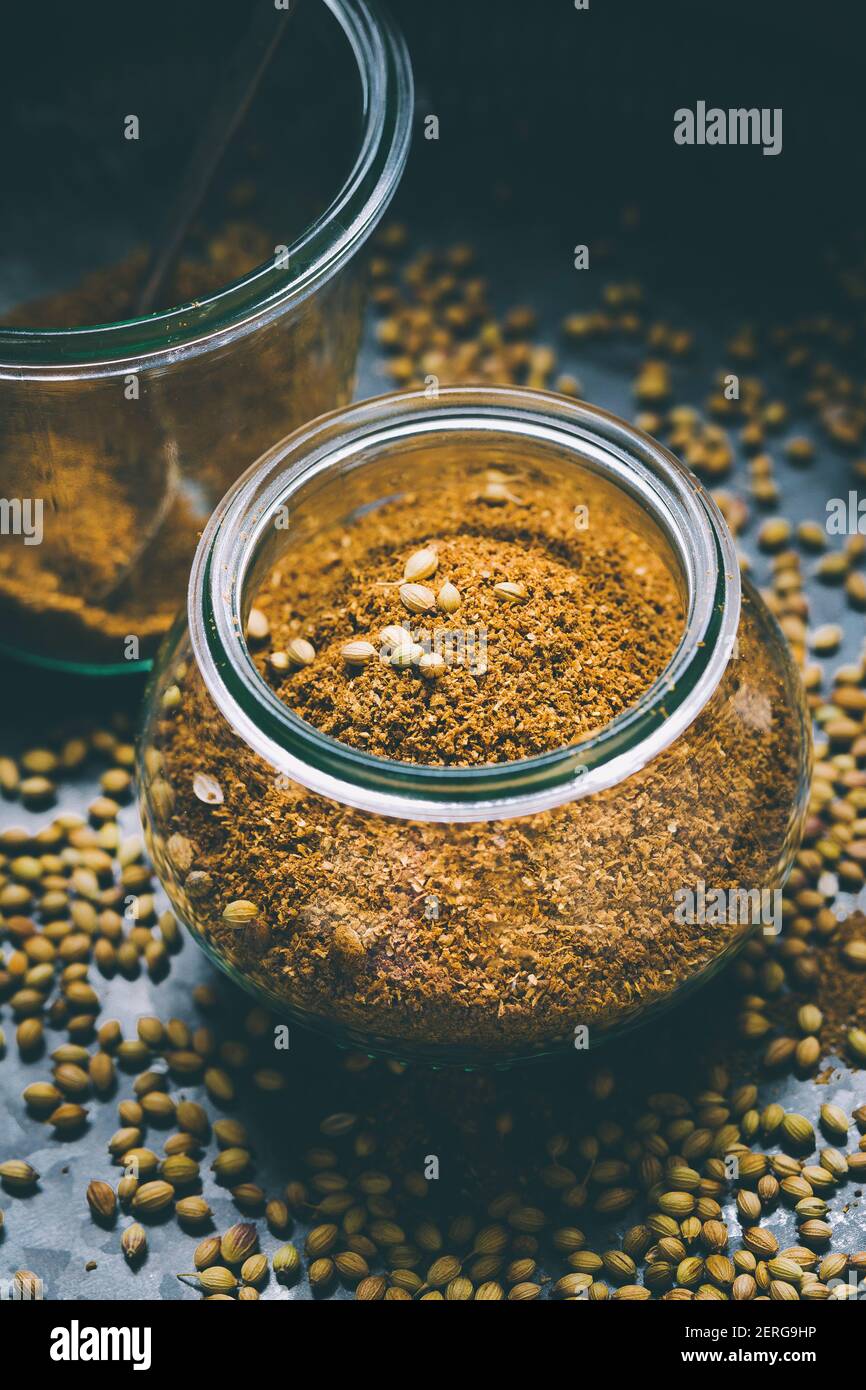 Cumin powder jar hi-res stock photography and images - Alamy