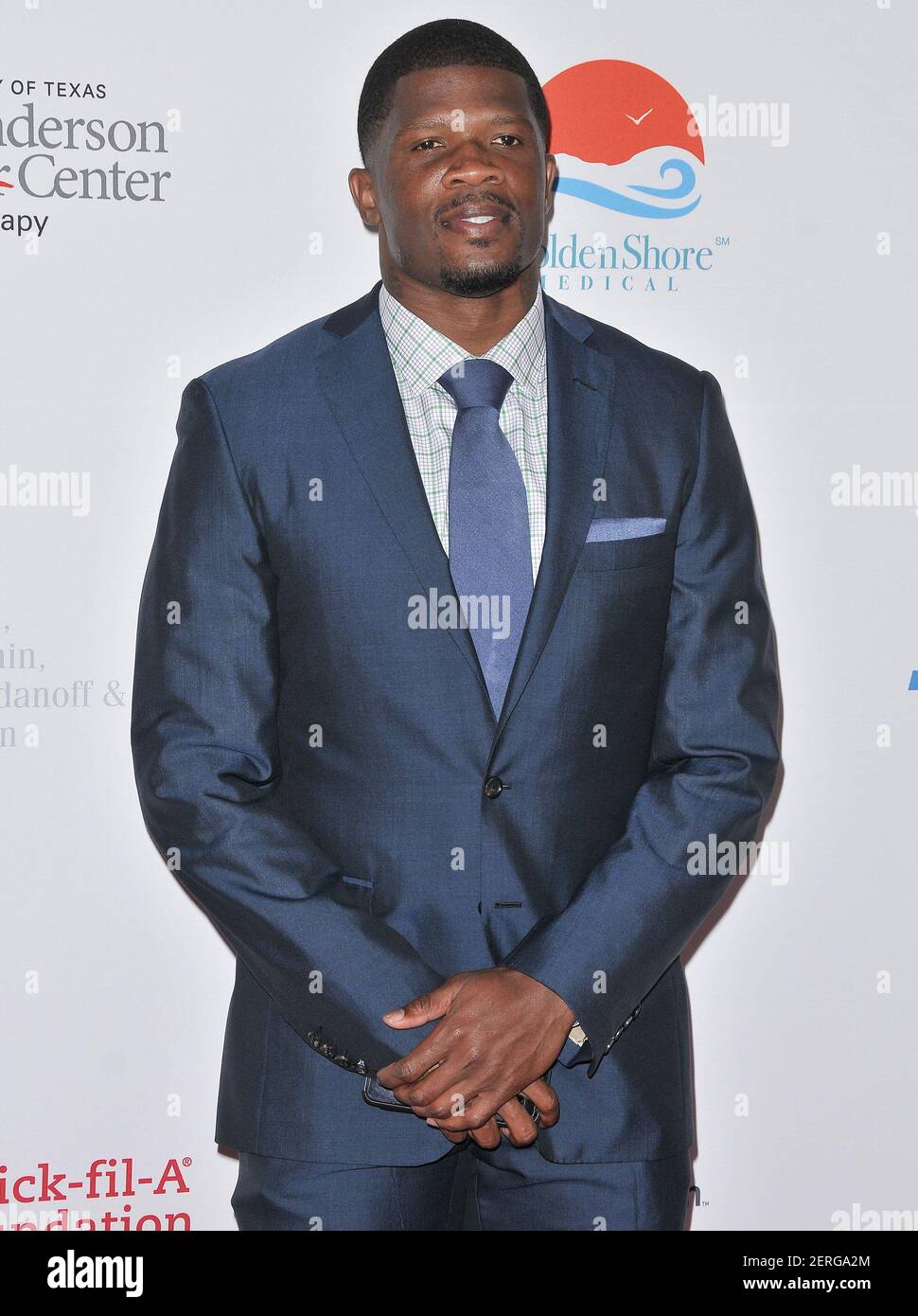 Andre Johnson arrives at the 18th Annual Harold And Carole Pump ...