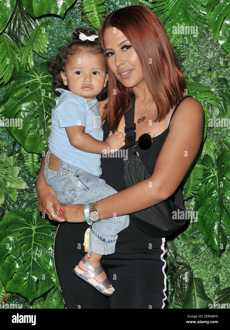 Yris Palmer and Daughter arrives at KIDZ-CON 2018 held at The Reef DTLA ...