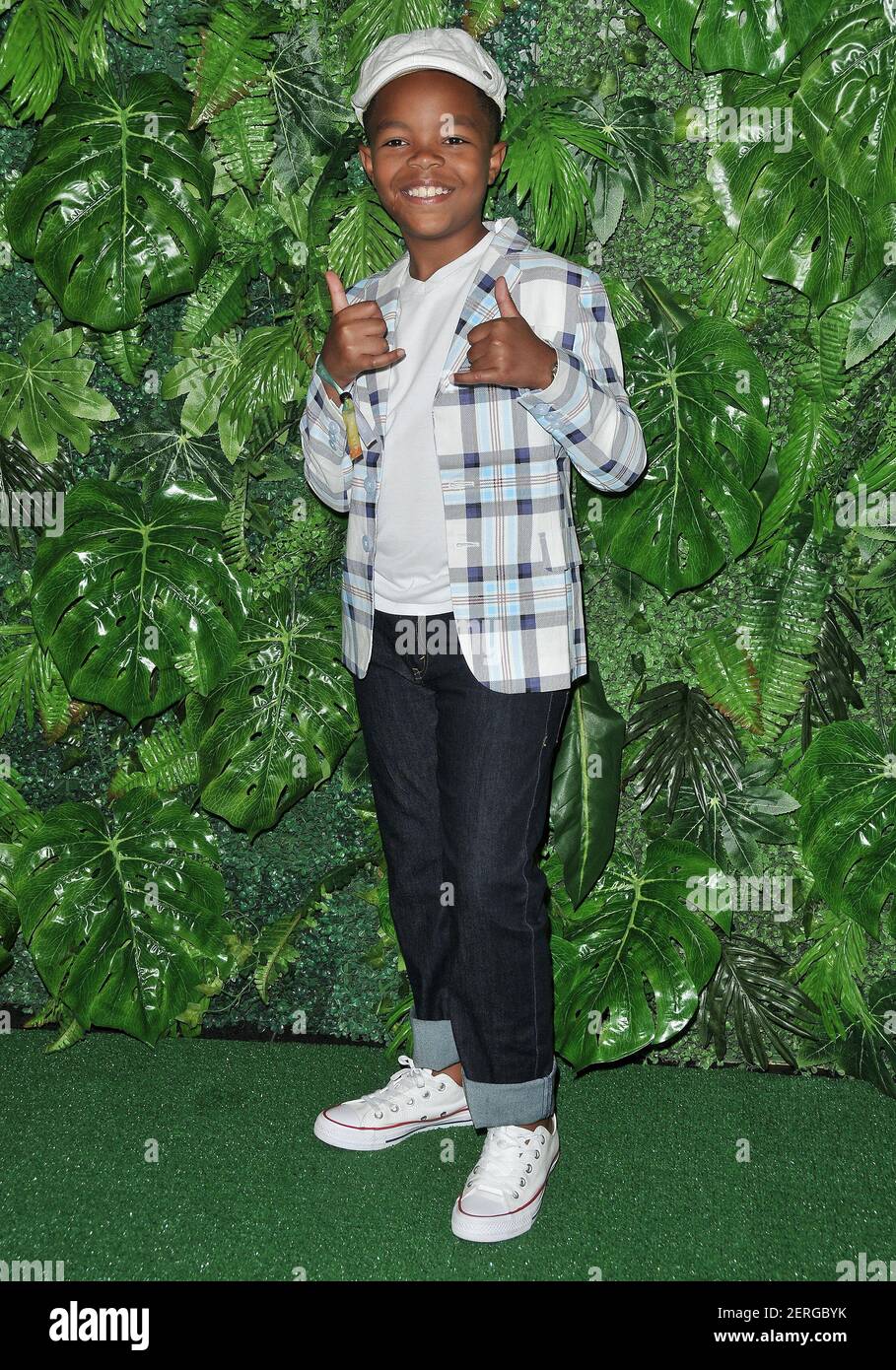 Isaiah C. Morgan arrives at KIDZ-CON 2018 held at The Reef DTLA in Los ...