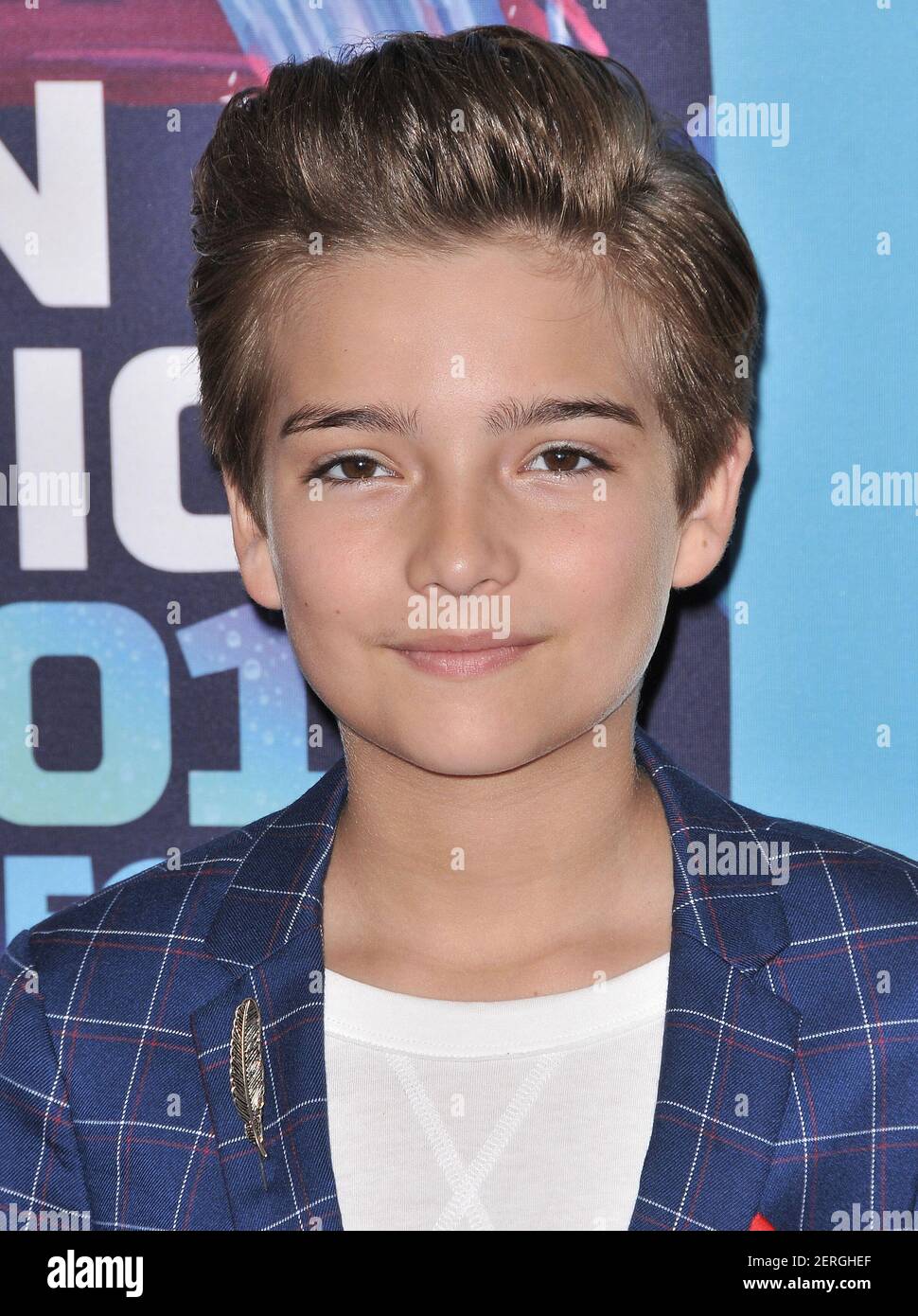 Elias Harger arrives at the Teen Choice Awards 2018 held at The Forum ...