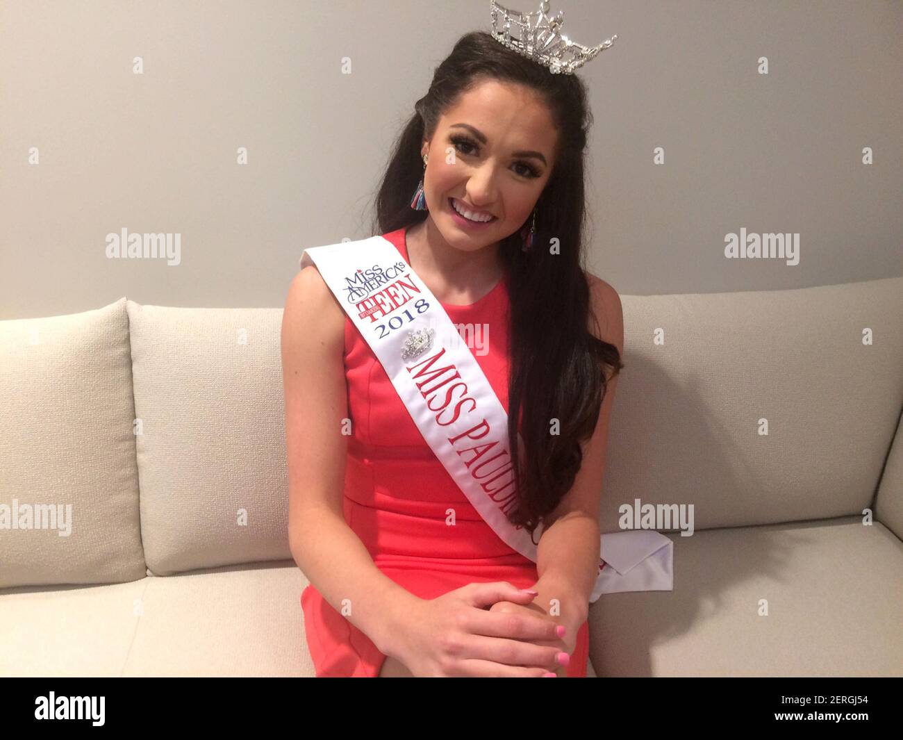 Fallon Robinson, 17, at last week's official opening of Veritas ...