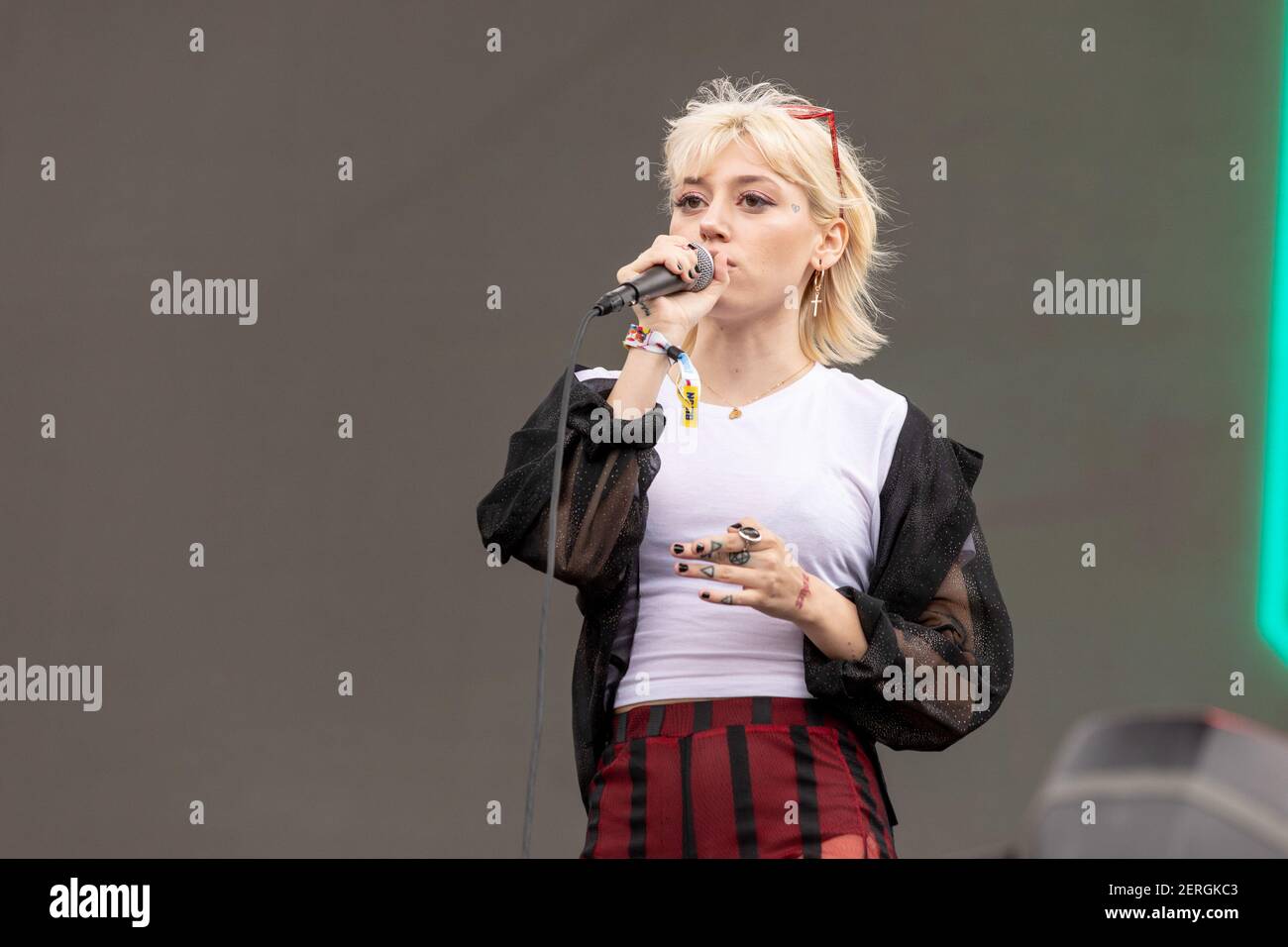Kailee Morgue during Outside Lands Music Festival at Golden Gate Park ...
