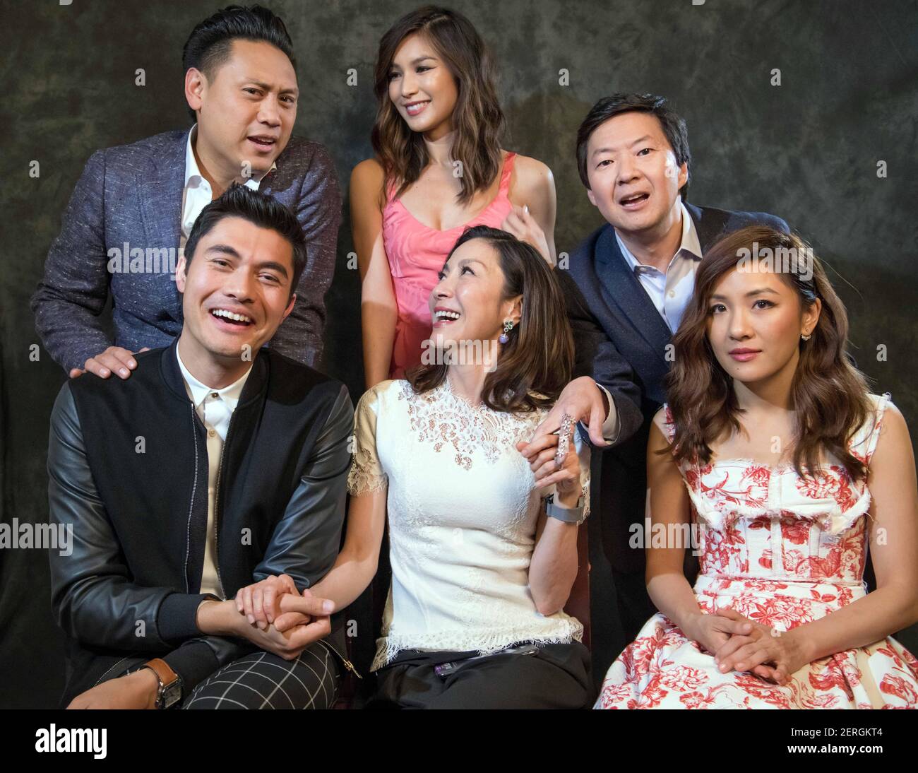 Crazy rich asians constance wu henry hi-res stock photography and ...