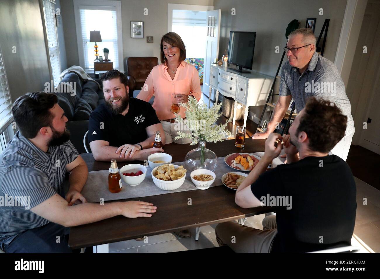State Rep. Deb Conroy and her ex-husband, Tim Conroy, hang out with ...