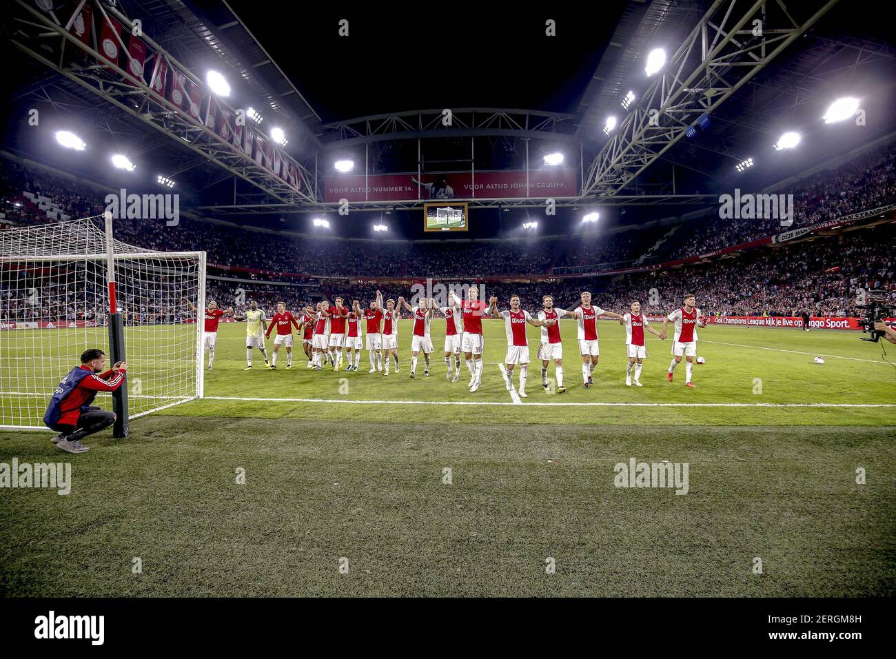 AMSTERDAM, 14-08-2018 , Johan Cruyff-Arena , football season 2018 / ...