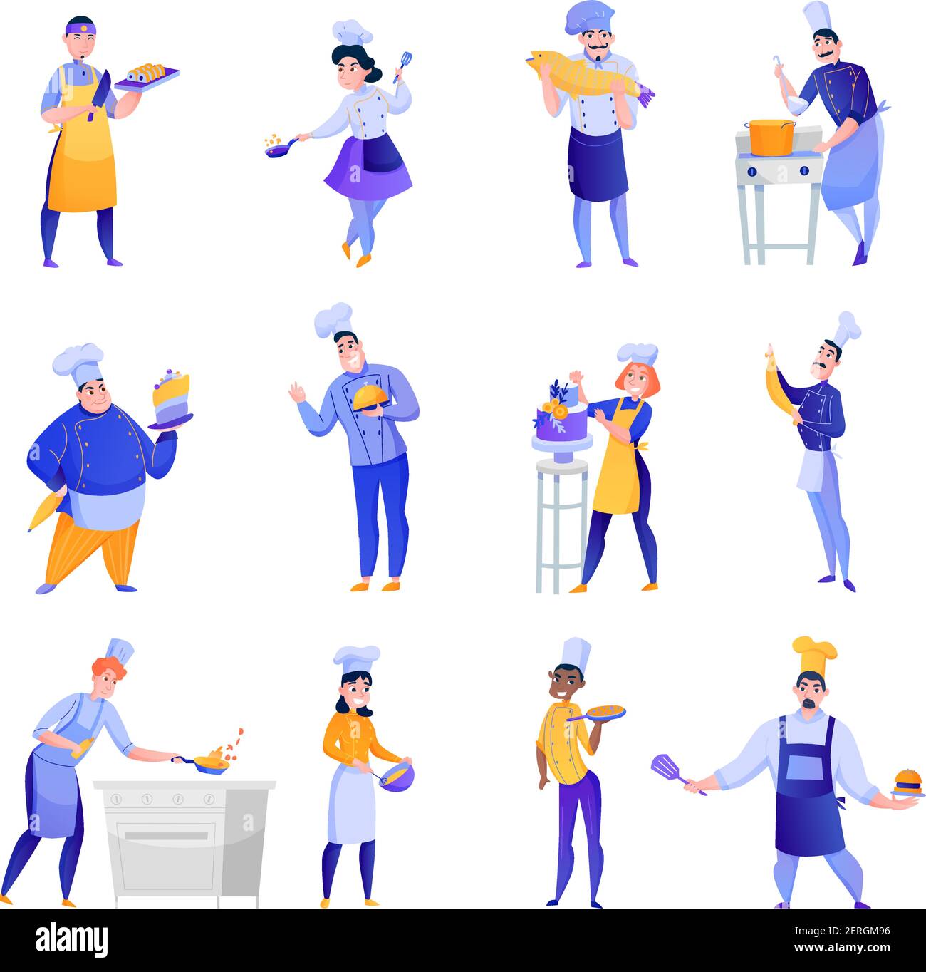 Ready dishes Stock Vector Images - Alamy