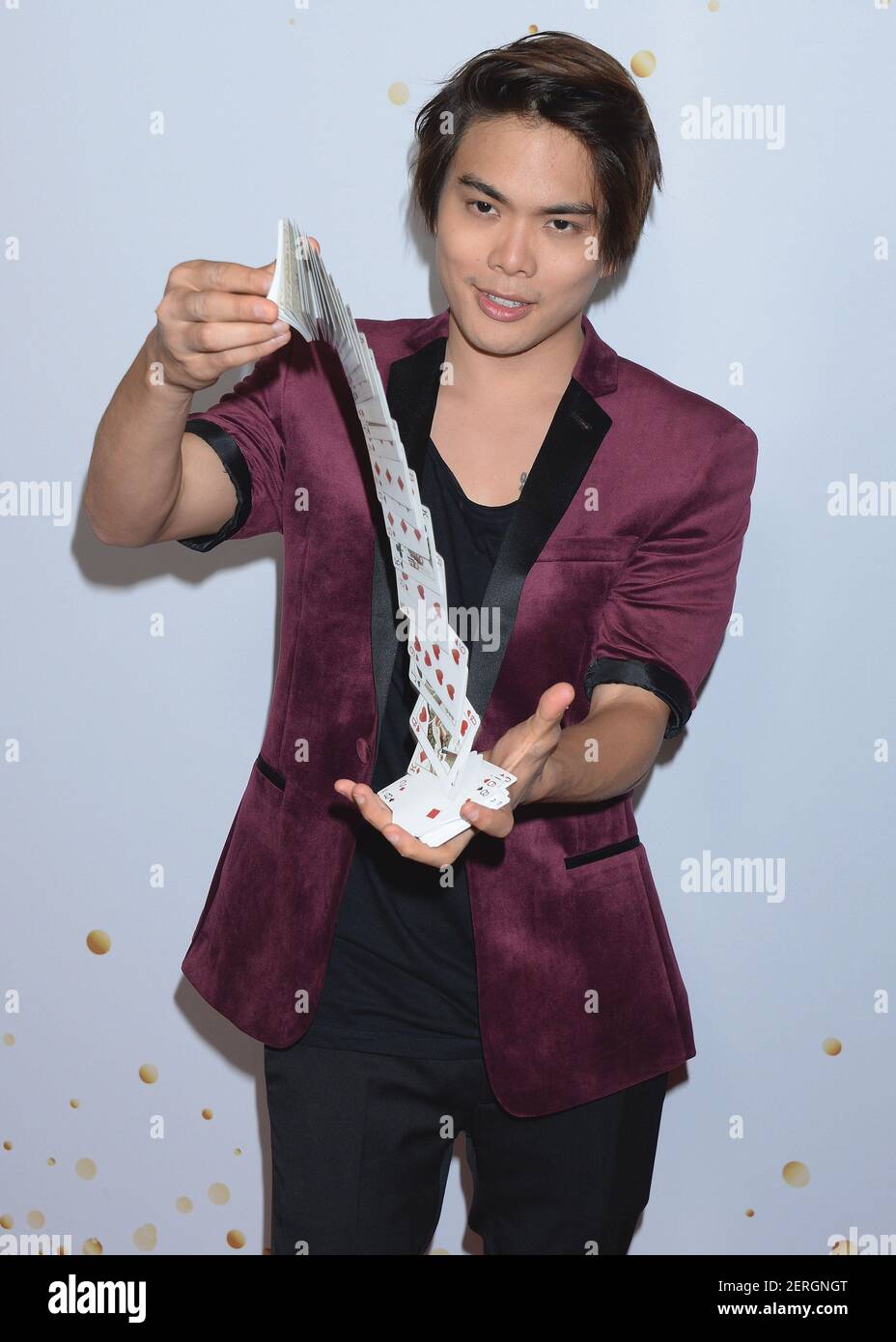 HOLLYWOOD, CA - AUGUST 14: Shin Lim at the "America's Got Talent ...