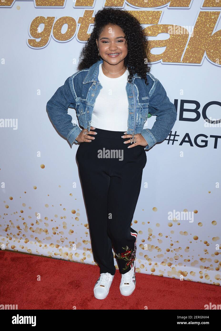 HOLLYWOOD, CA - AUGUST 14: Amanda Mena at the "America's Got Talent ...