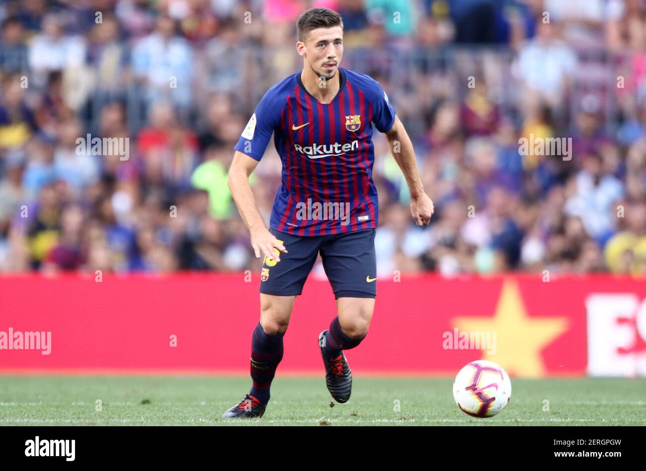 BARCELONA, 15-08-2018. Clement Lenglet of FC Barcelona. FC Barcelona ...