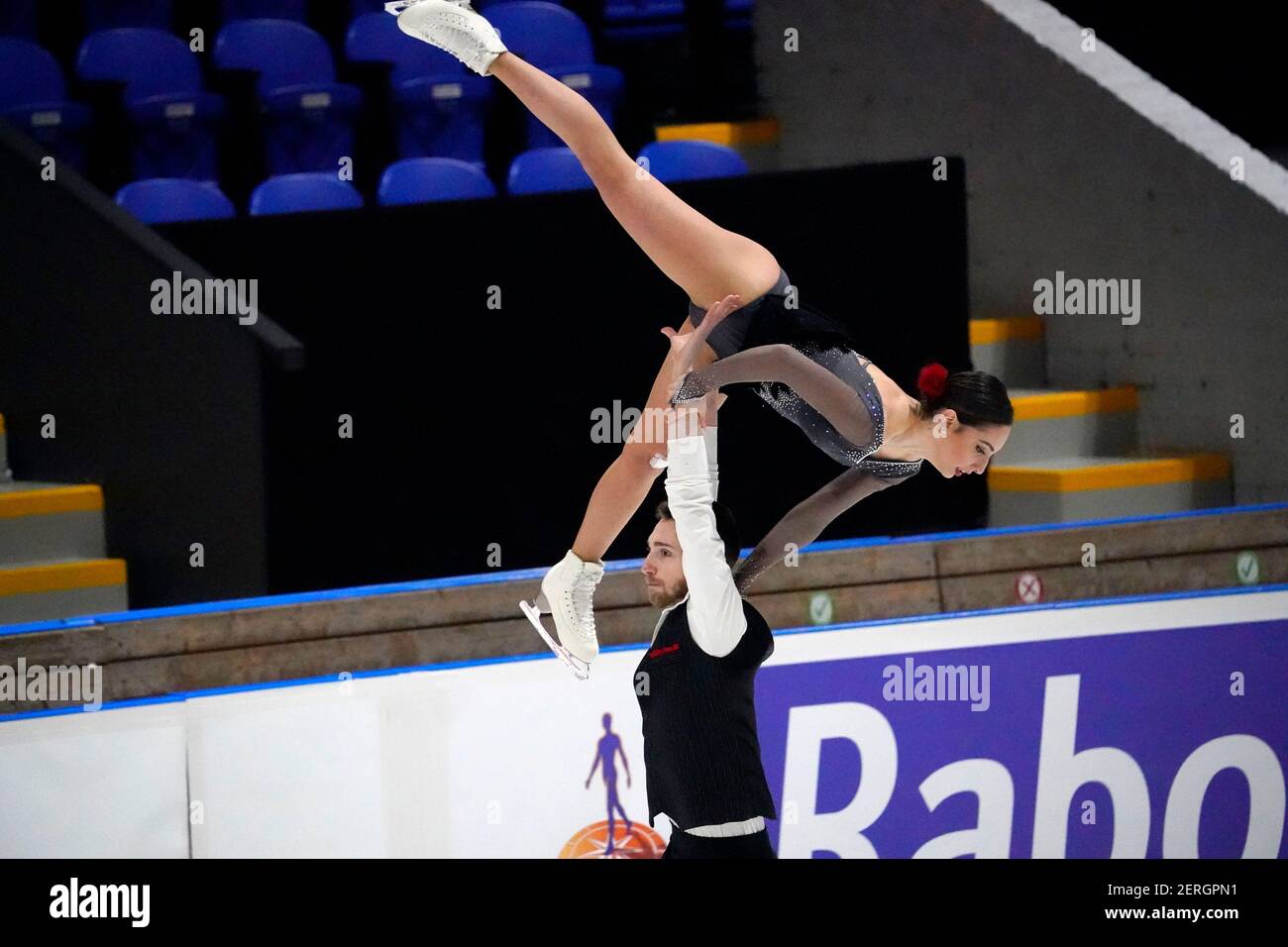 Sara CONTI/Niccolo MACII (ITA) during Challenge Cup Figure Skating on ...