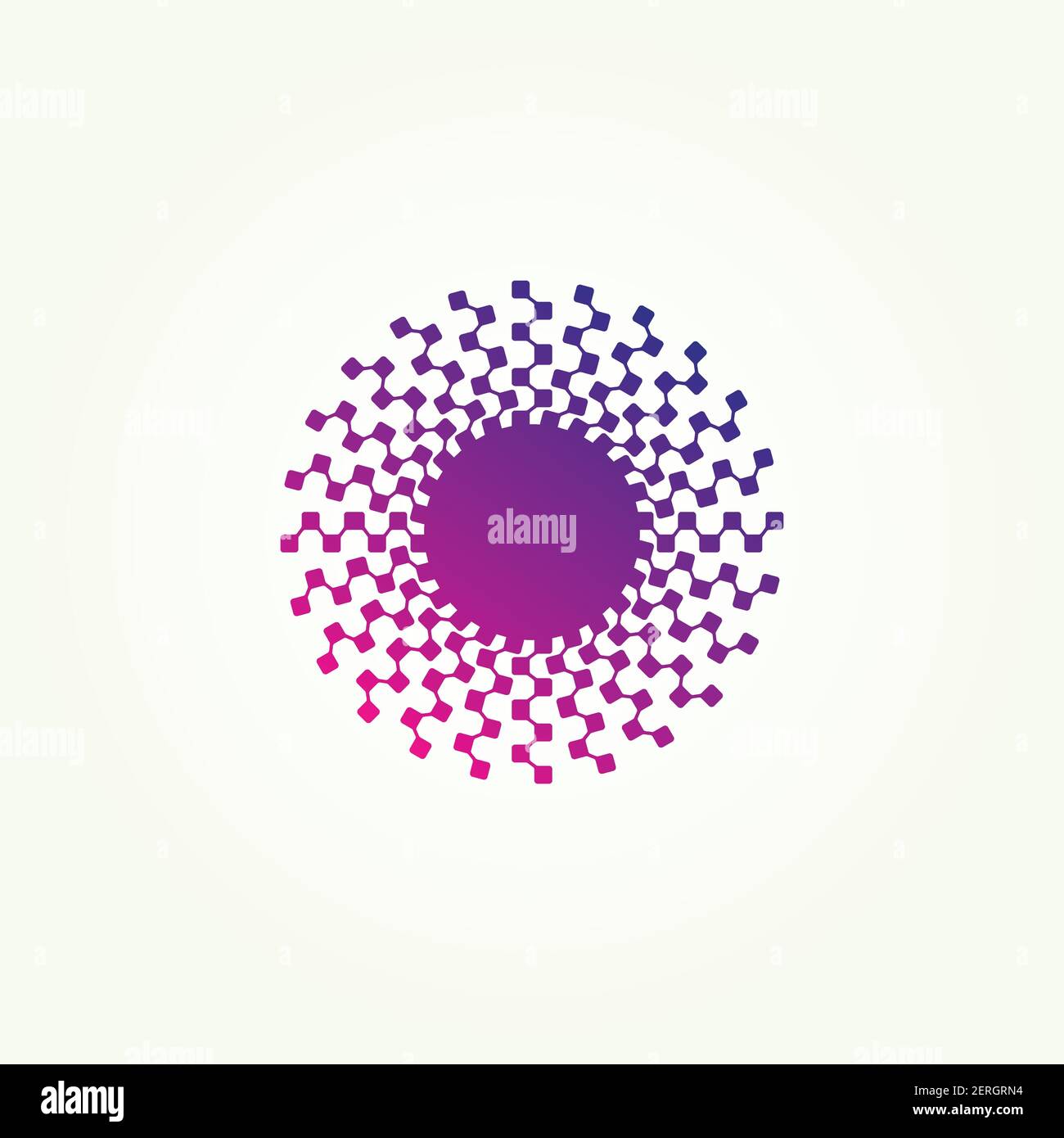 Technology connection icon for apps or websites Stock Vector Image ...