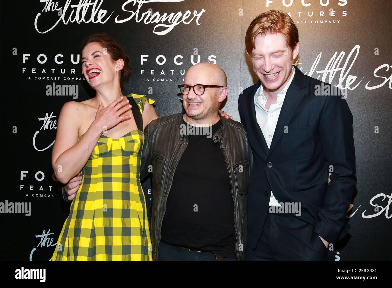 Ruth Wilson, Lenny Abrahamson, Domhnall Gleeson attends the New York ...