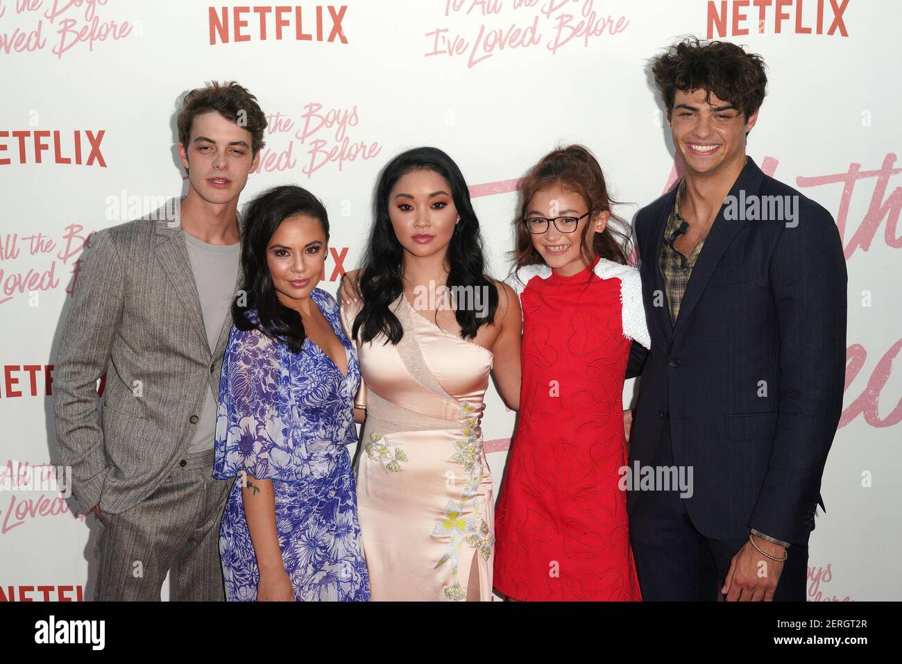 Israel Broussard Janel Parrish Lana Condor Anna Cathcart And Noah