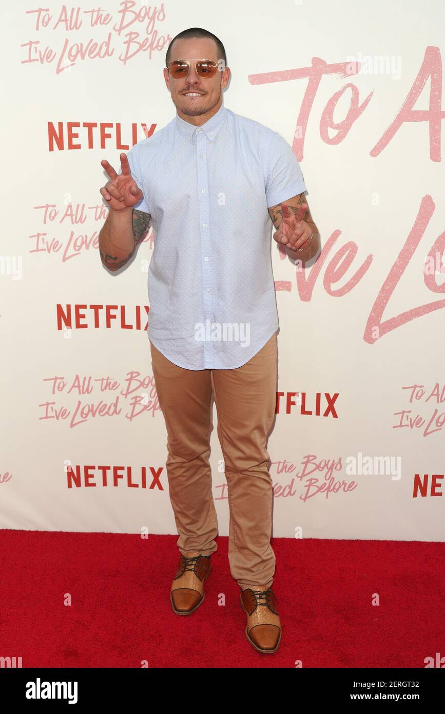Casper Smart at the Screening Of Netflix's 'To All The Boys I've Loved ...