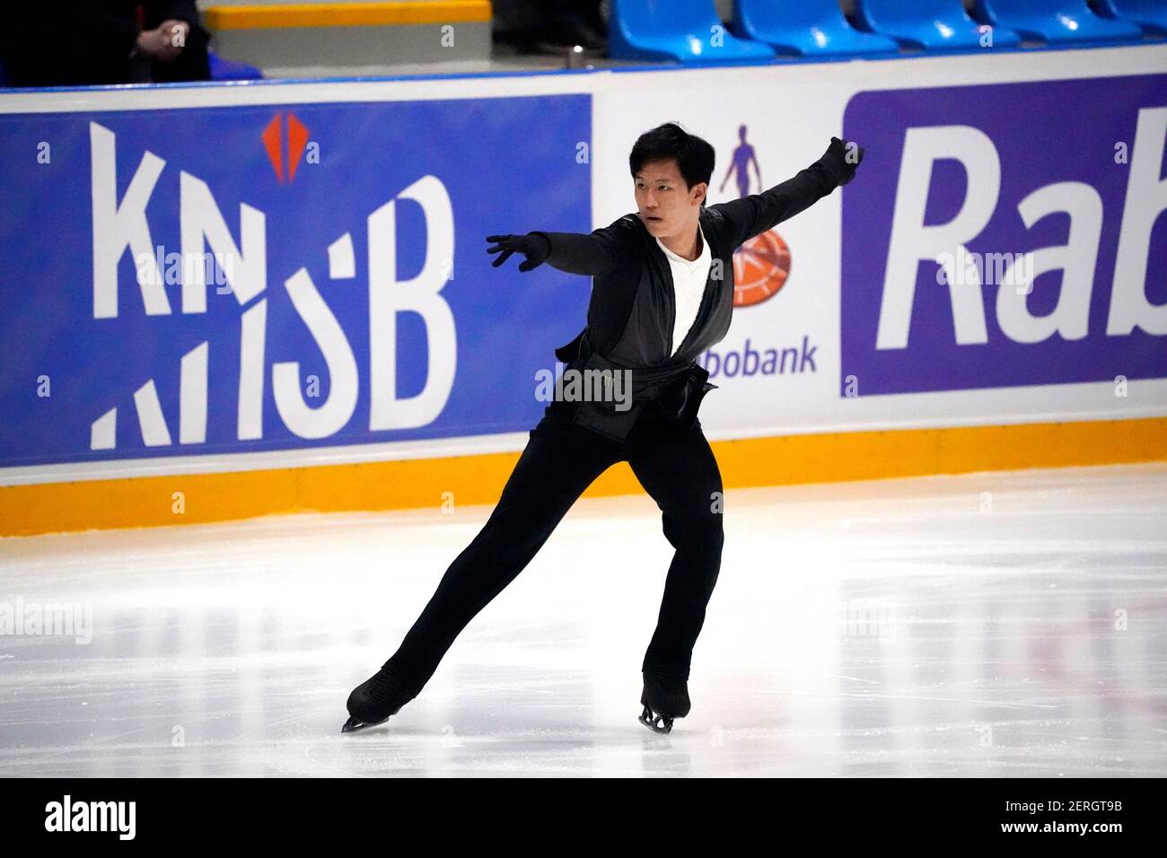 Adam SIAO HIM FA (FRA) during Challenge Cup Figure Skating on February ...