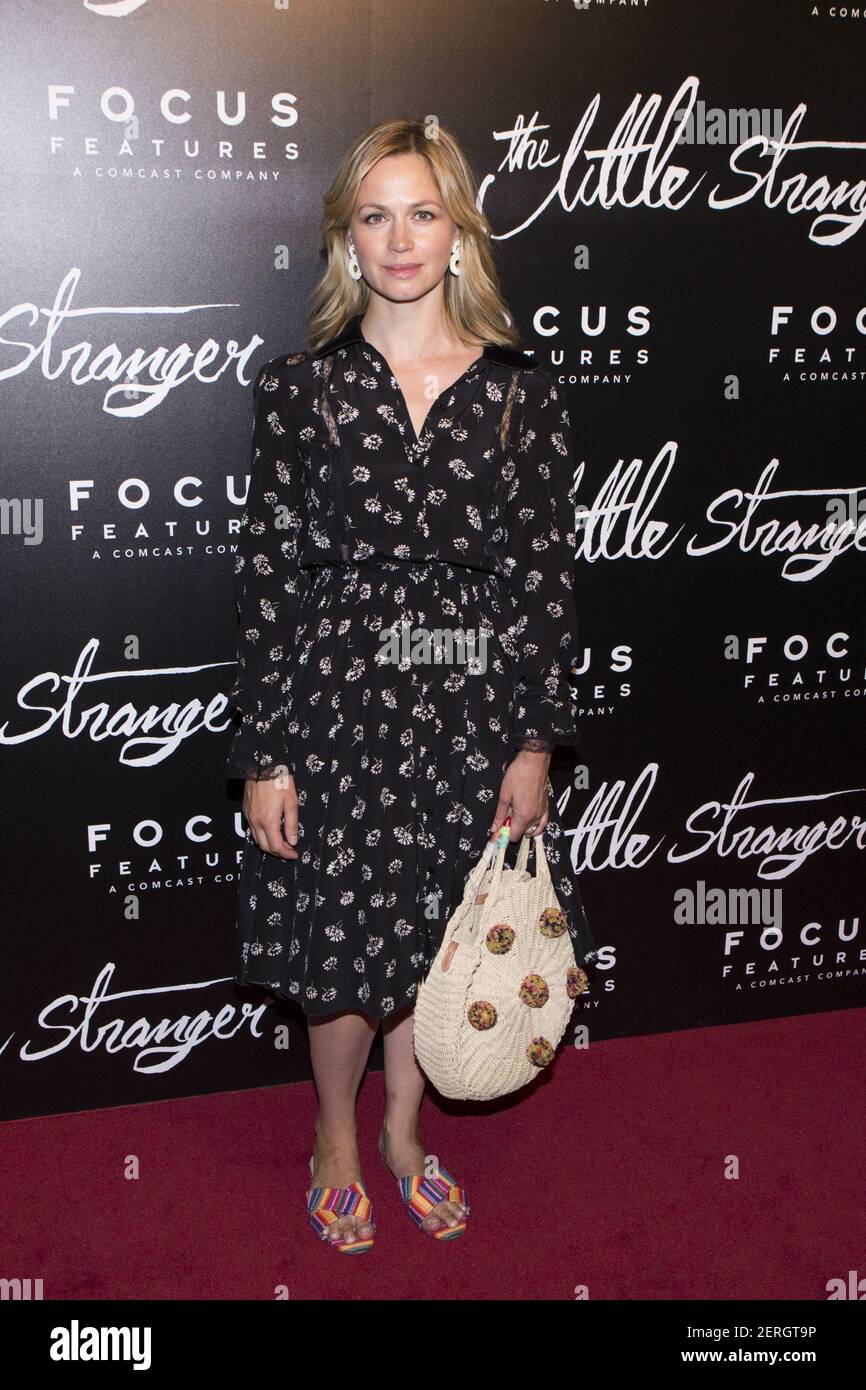 Rebecca Knight attending the New York premiere of The Little Stranger ...