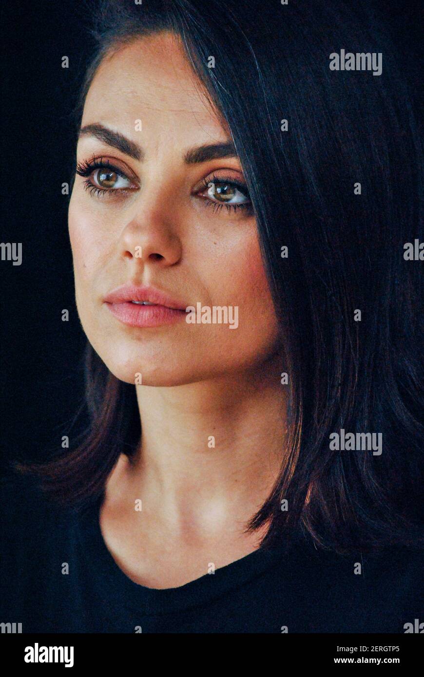 Mila Kunis at the Hollywood Foreign Press Association press conference ...