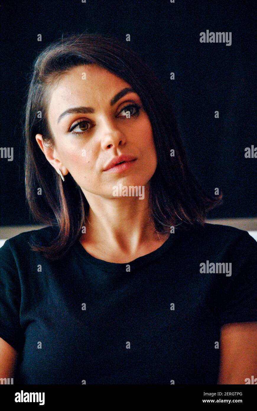 Mila Kunis at the Hollywood Foreign Press Association press conference ...