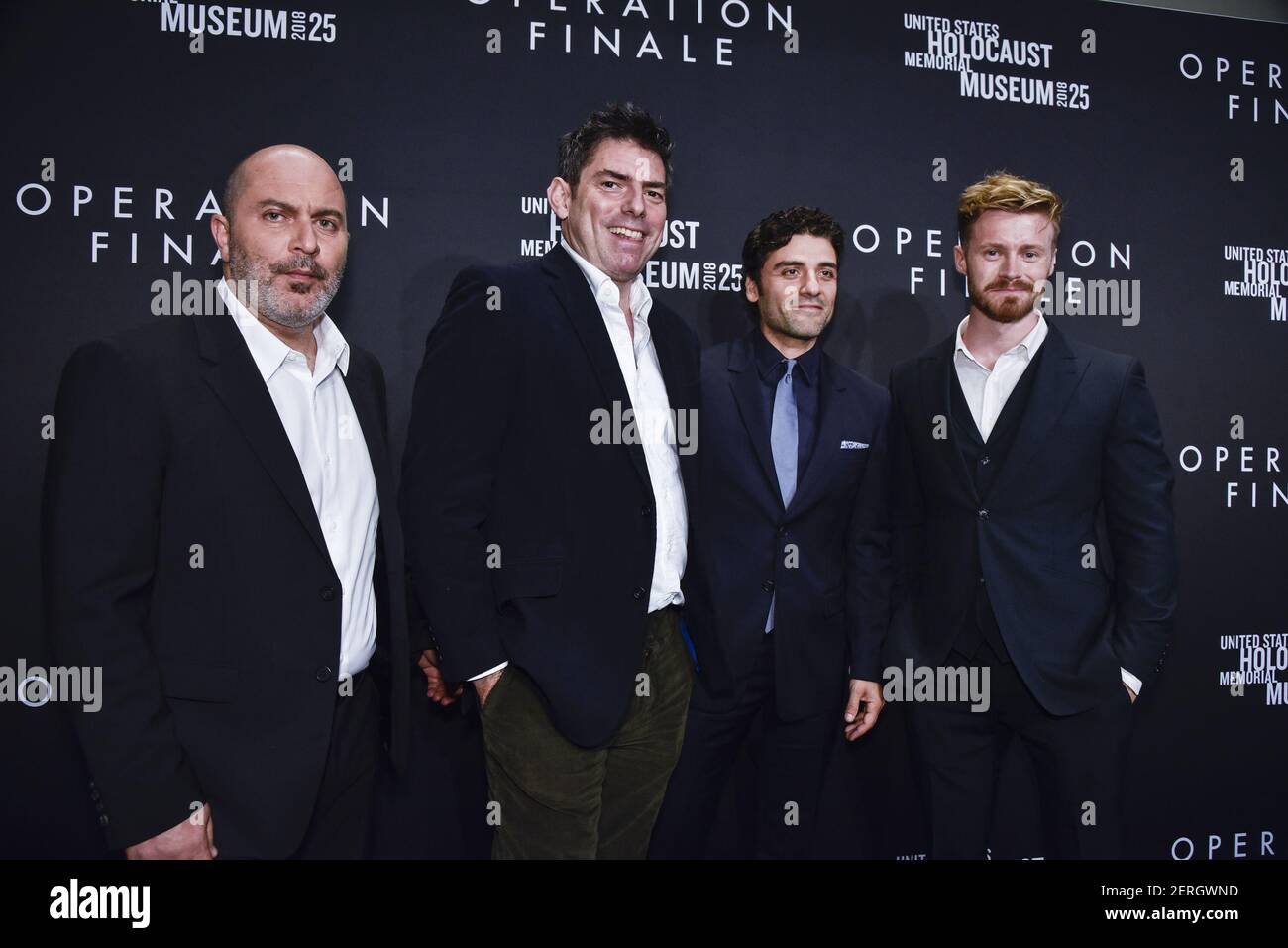 WASHINGTON, DC AUG 15: Director Chris Weitz, actor Lior Raz, actor ...