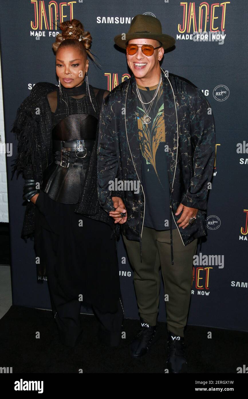 Janet Jackson and Daddy Yankee attend their New Single Release Party ...