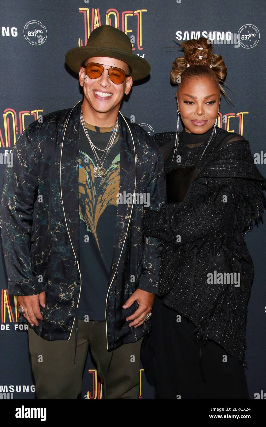 Janet Jackson and Daddy Yankee attend their New Single Release Party ...