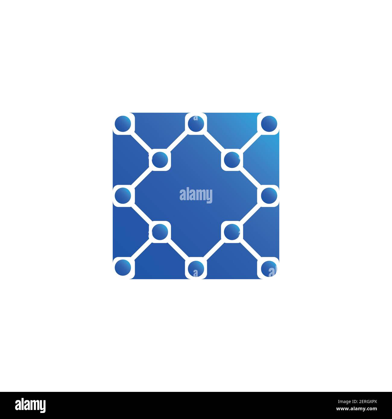 Technology connection icon for apps or websites Stock Vector Image ...