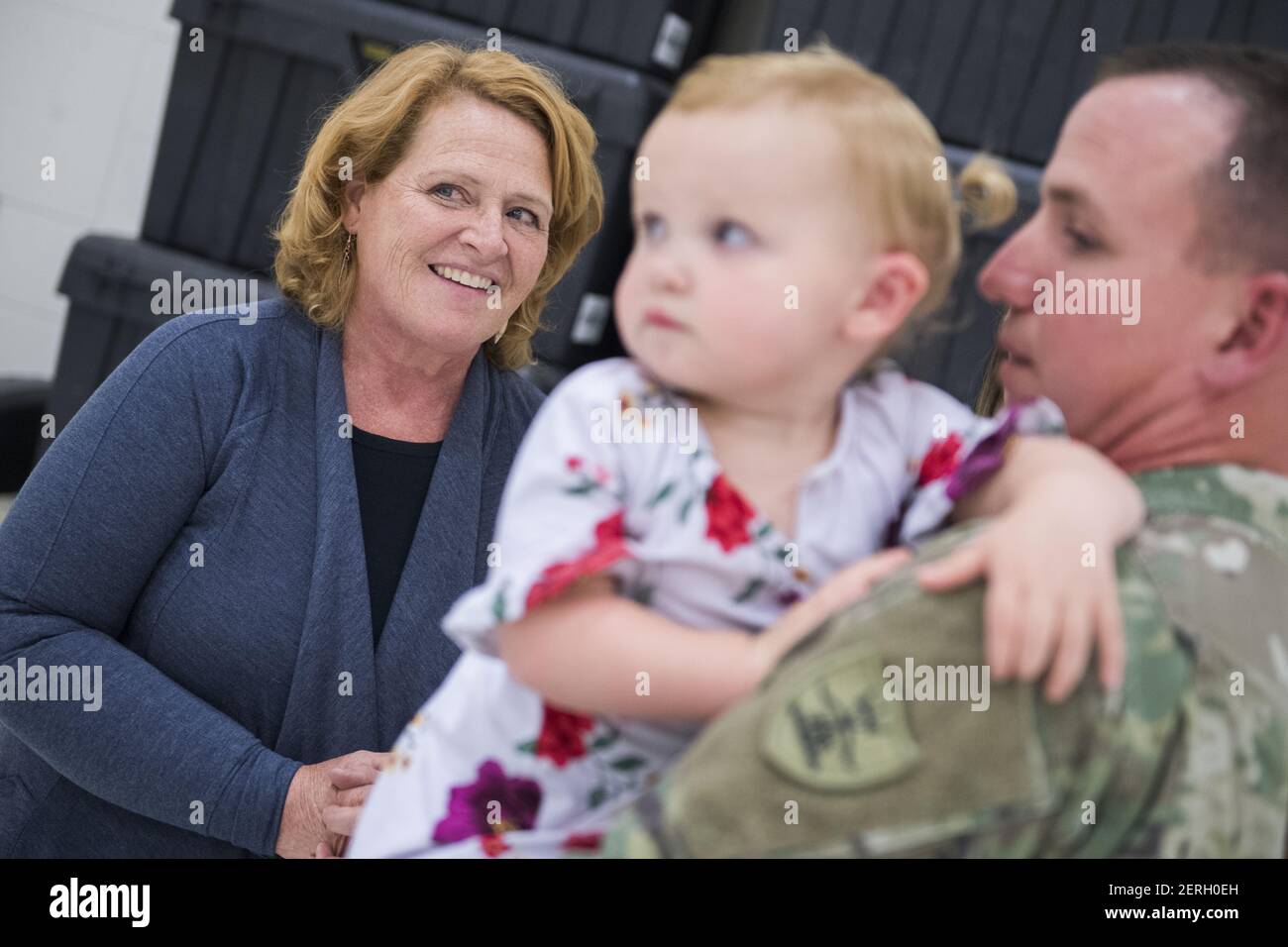UNITED STATES - AUGUST 17: Sen. Heidi Heitkamp, D-N.D., attends an ...