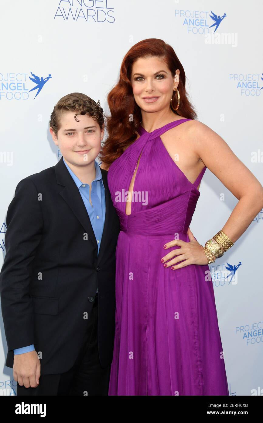 LOS ANGELES - AUG 18: Roman Walker Zelman, Debra Messing at the Angel ...