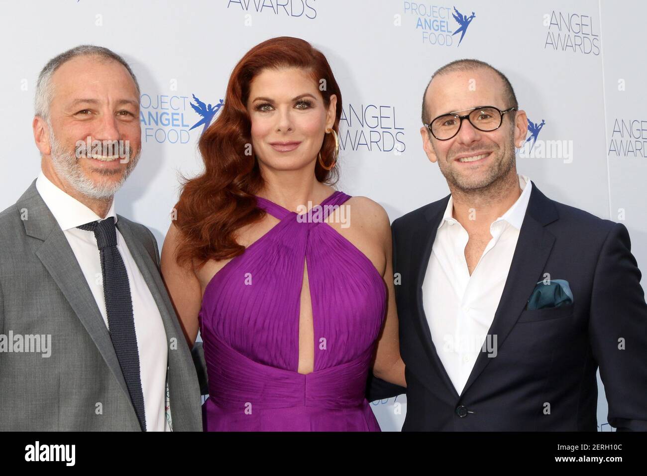 LOS ANGELES - AUG 18: David Kohan, Debra Messing, Max Mutchnik at the ...