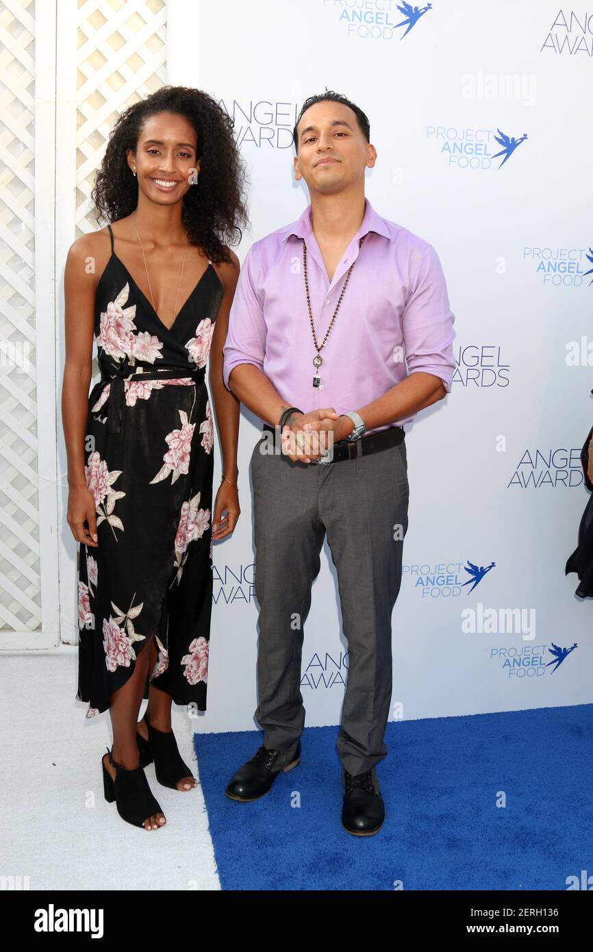 LOS ANGELES - AUG 18: Elizabeth Grullon, Goya Robles at the Angel ...