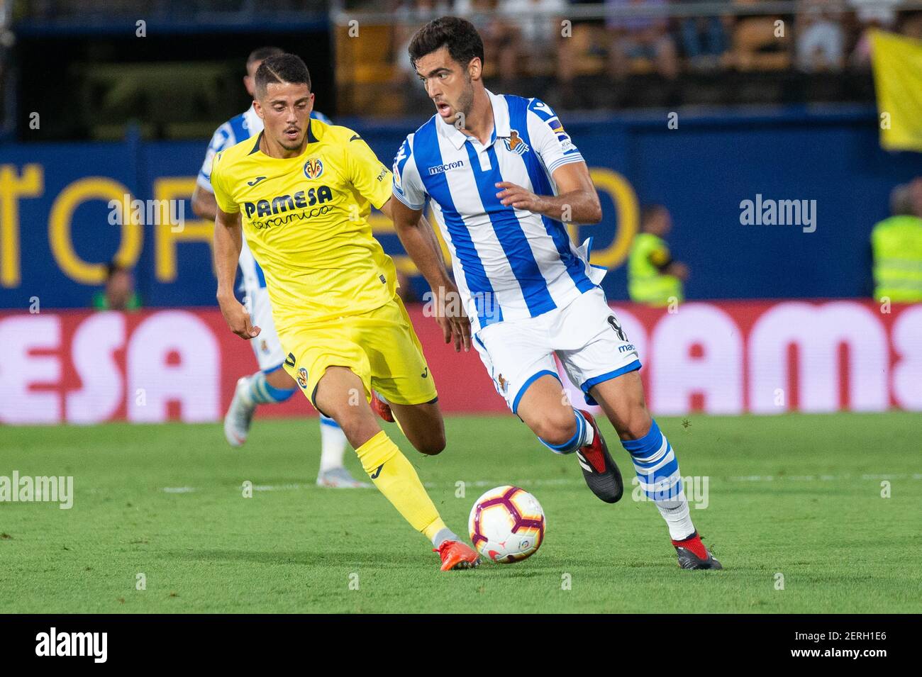 Mikel Merino of Real Sociedad during the 2018-2019 Spanish La Liga ...