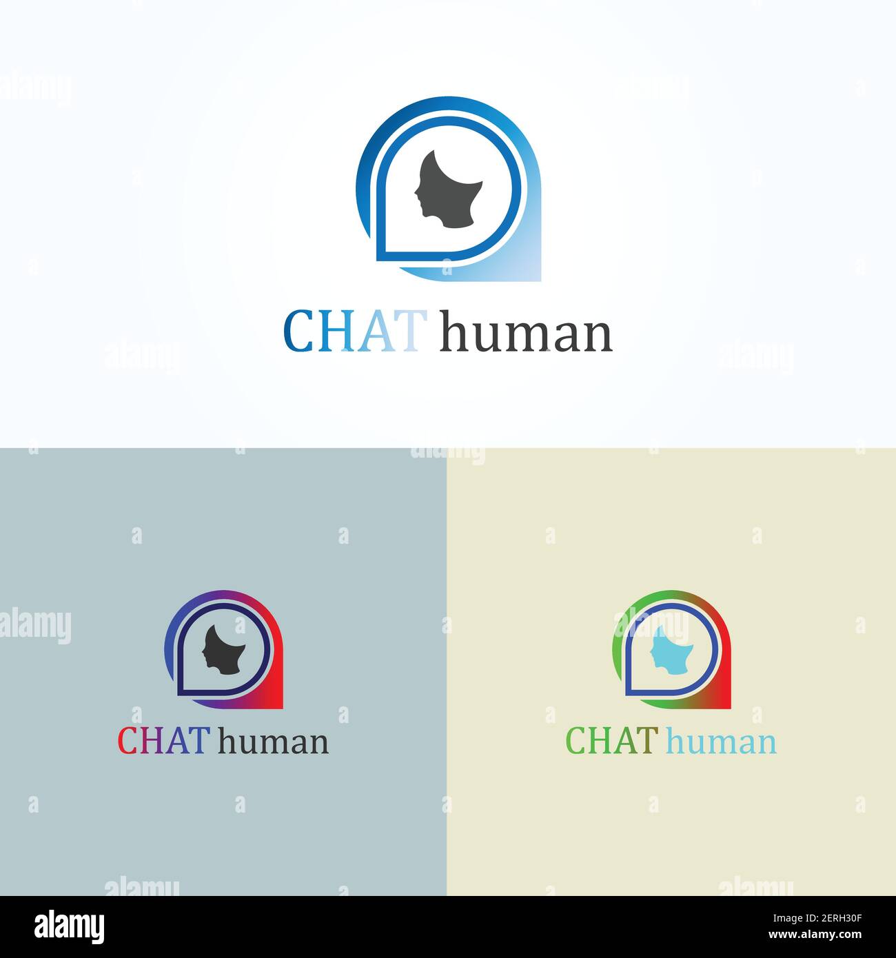 Human chatting for apps or websites Stock Vector Image & Art - Alamy
