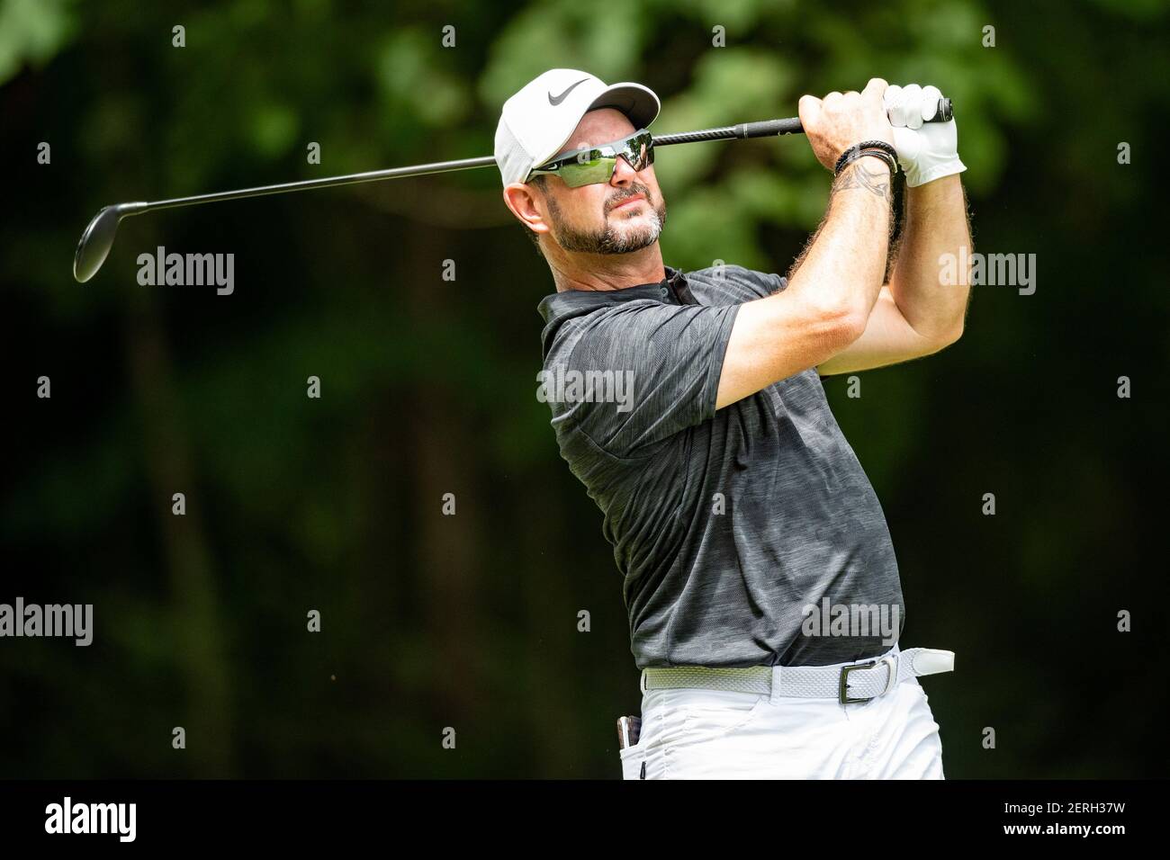Rory Sabbatini during the Wyndham Championship on Sunday August 19 ...