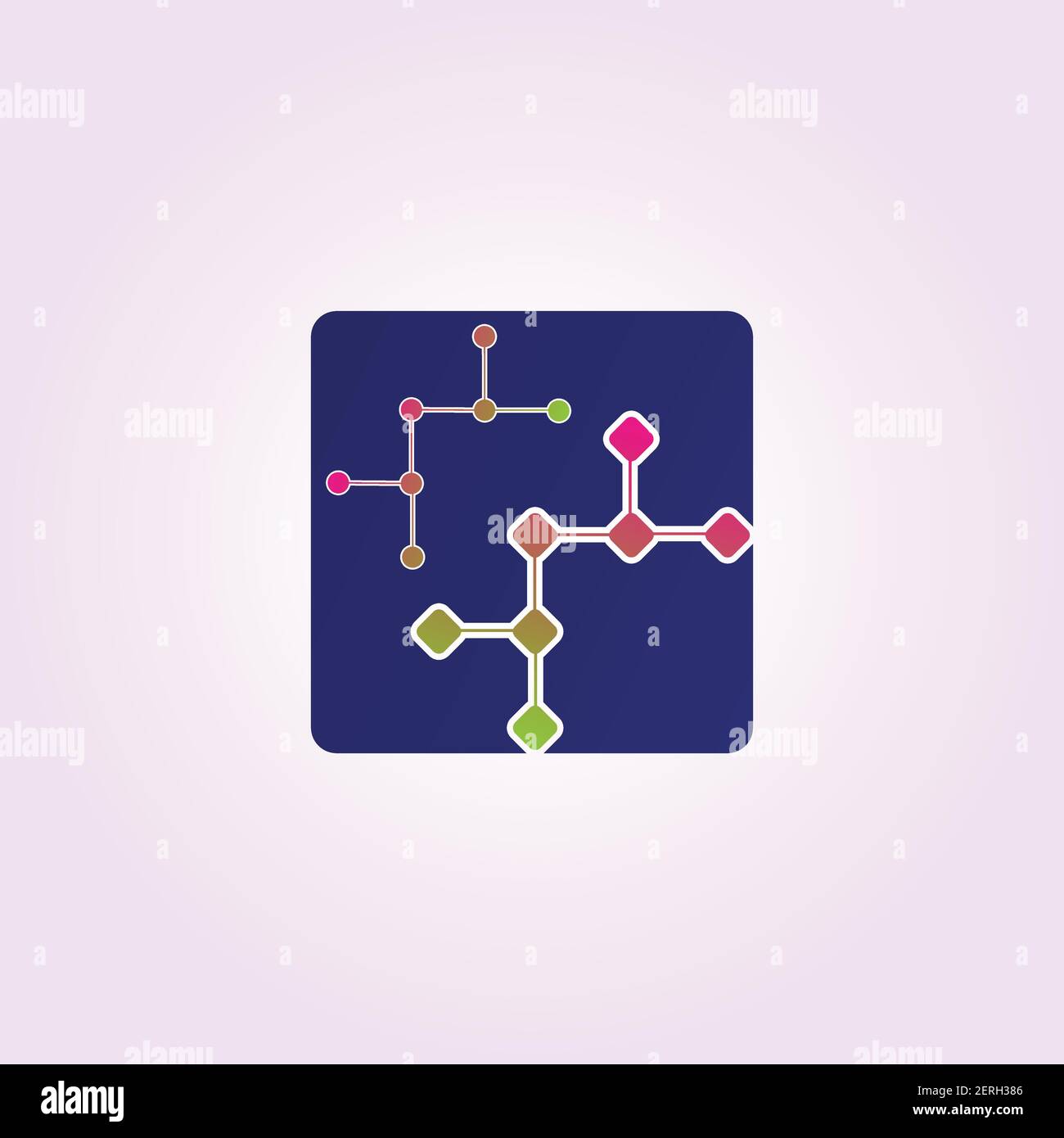 Technology connection icon for apps or websites Stock Vector Image ...