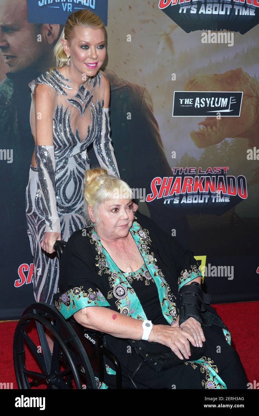 Tara Reid and Donna Reid at 'The Last Sharknado: It's About Time ...