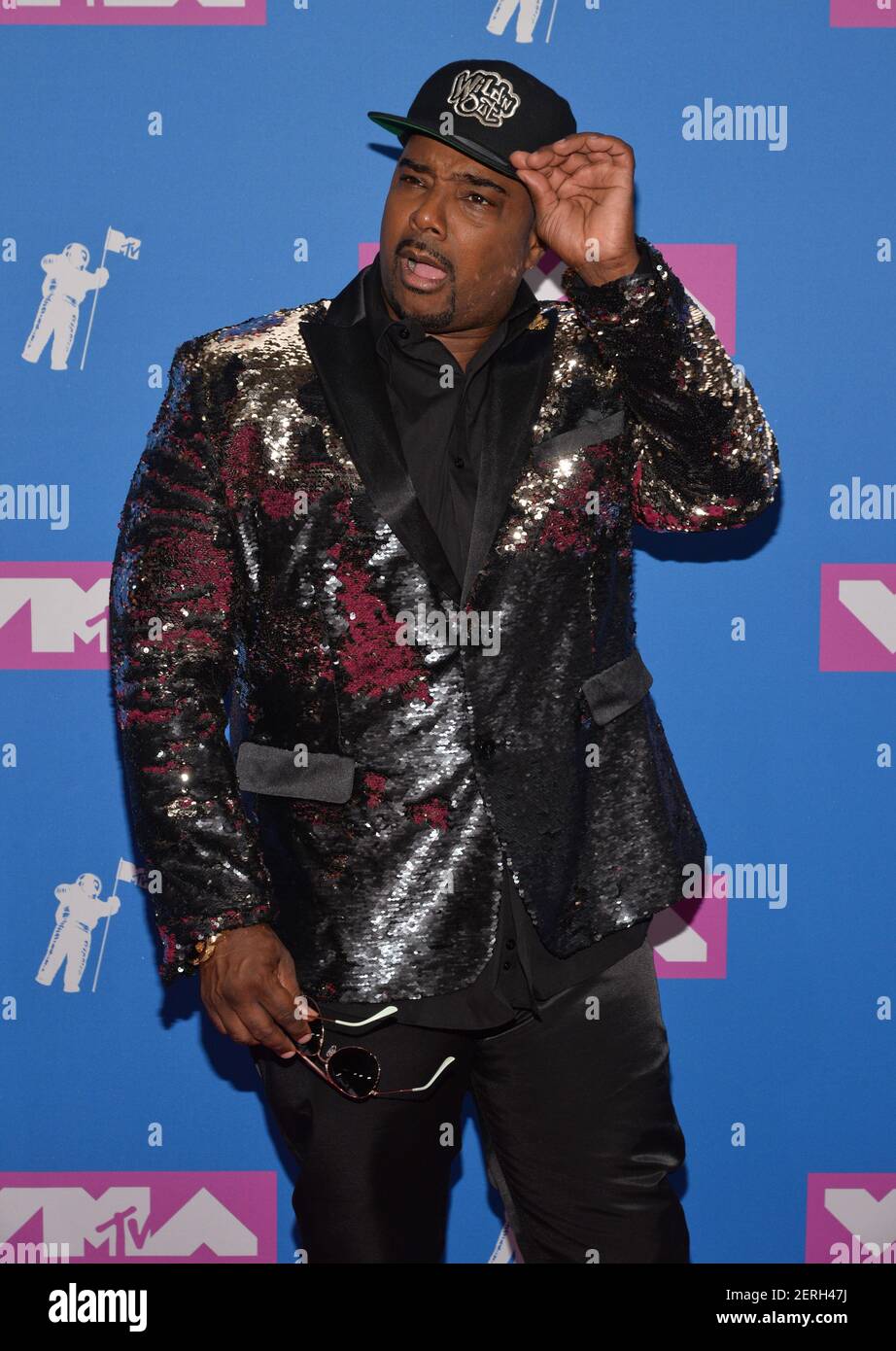 Rip Michaels walking on the red carpet at The 2018 MTV Video Music ...