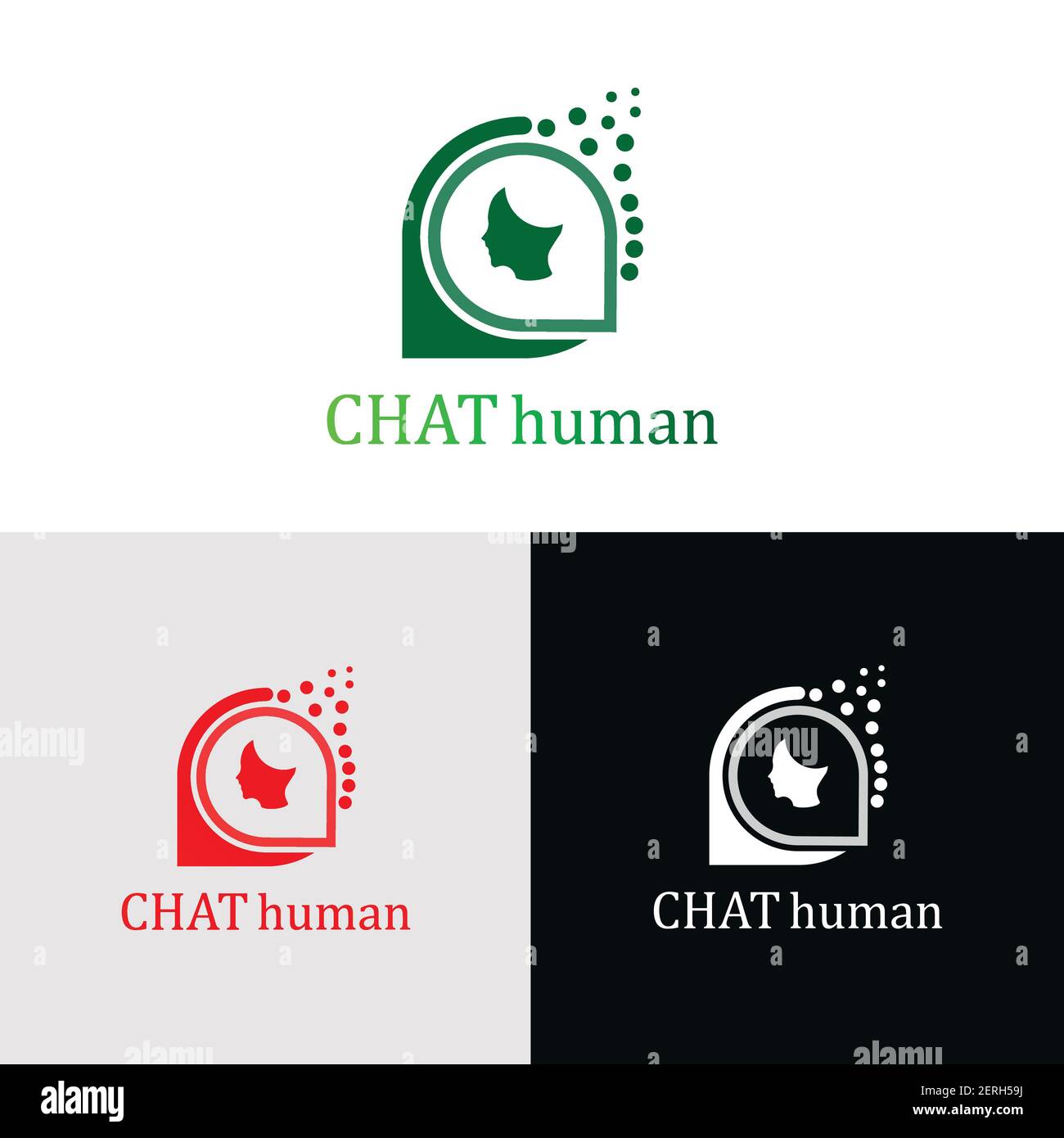 Human chatting for apps or websites Stock Vector Image & Art - Alamy