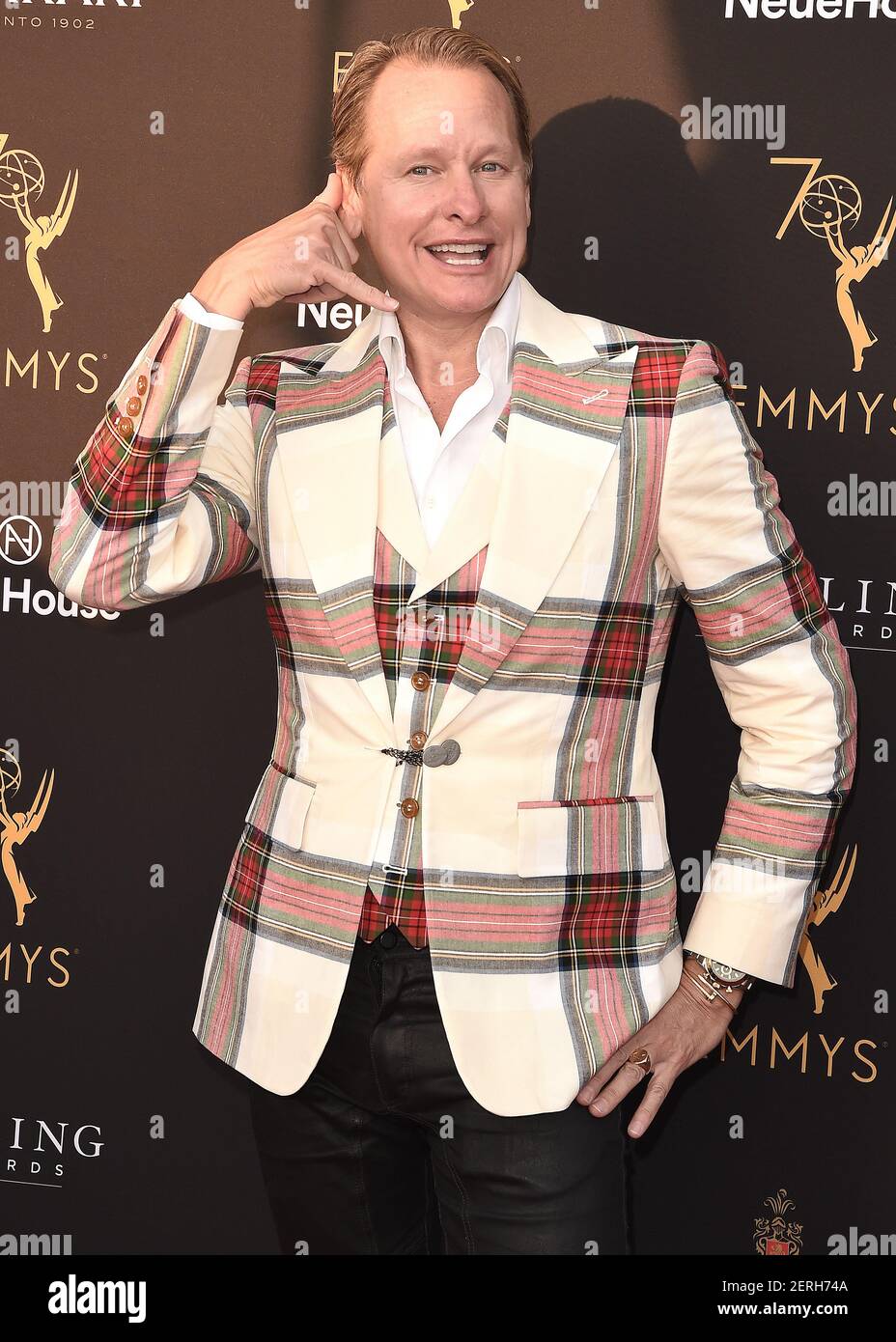 HOLLYWOOD, CA - AUGUST 20: Carson Kressley at the Television Academy's ...