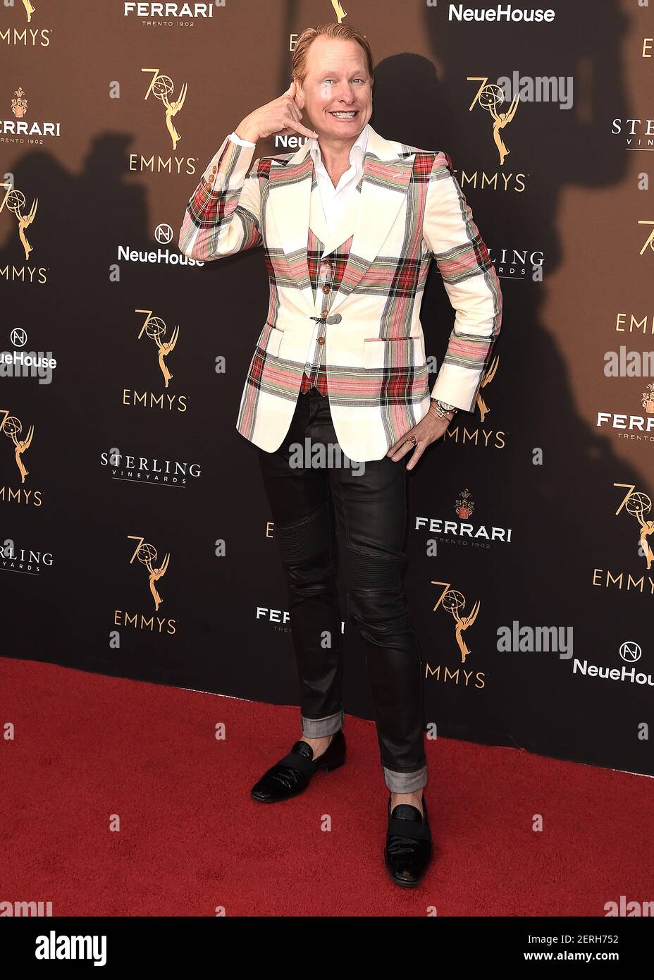 HOLLYWOOD, CA - AUGUST 20: Carson Kressley at the Television Academy's ...