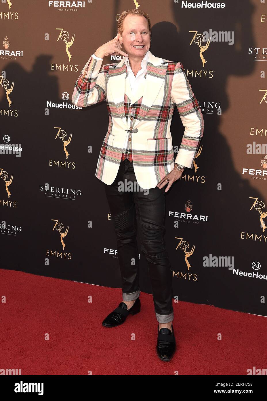 HOLLYWOOD, CA - AUGUST 20: Carson Kressley at the Television Academy's ...
