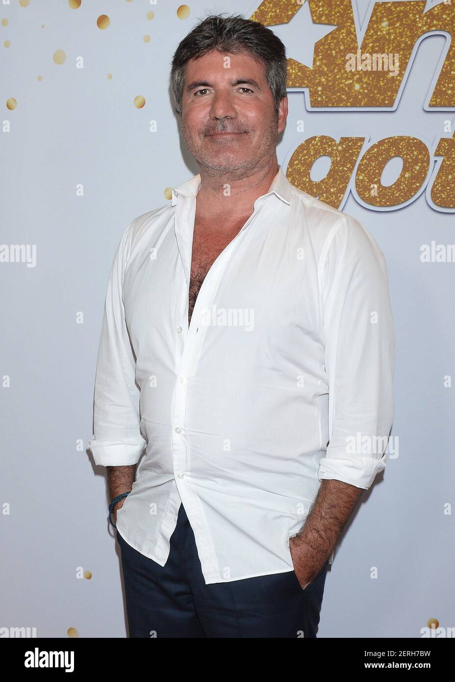 HOLLYWOOD, CA - AUGUST 21: Simon Cowell at the "America's Got Talent ...