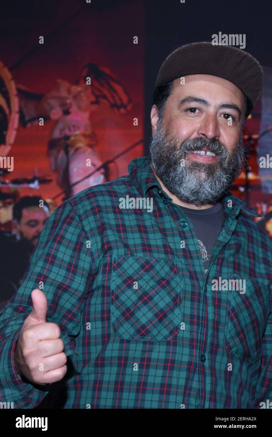 Micky Huidubro of Molotov during a press conference launches his MTV ...