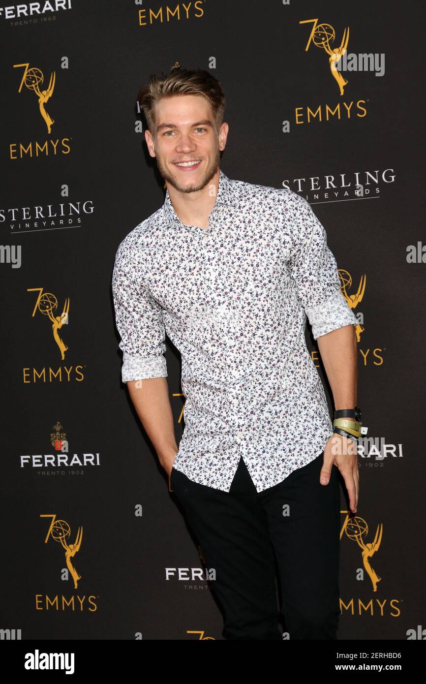 LOS ANGELES - AUG 22: Lucas Adams at the Daytime Peer Group ATAS Reception at the Television ...
