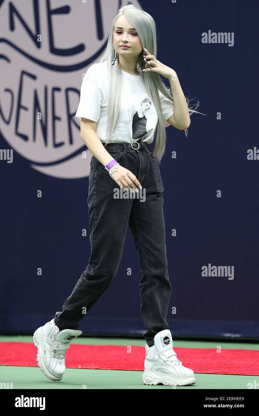 German singer-songwriter Kim Petras attends the 2018 Arthur Ashe Kids ...